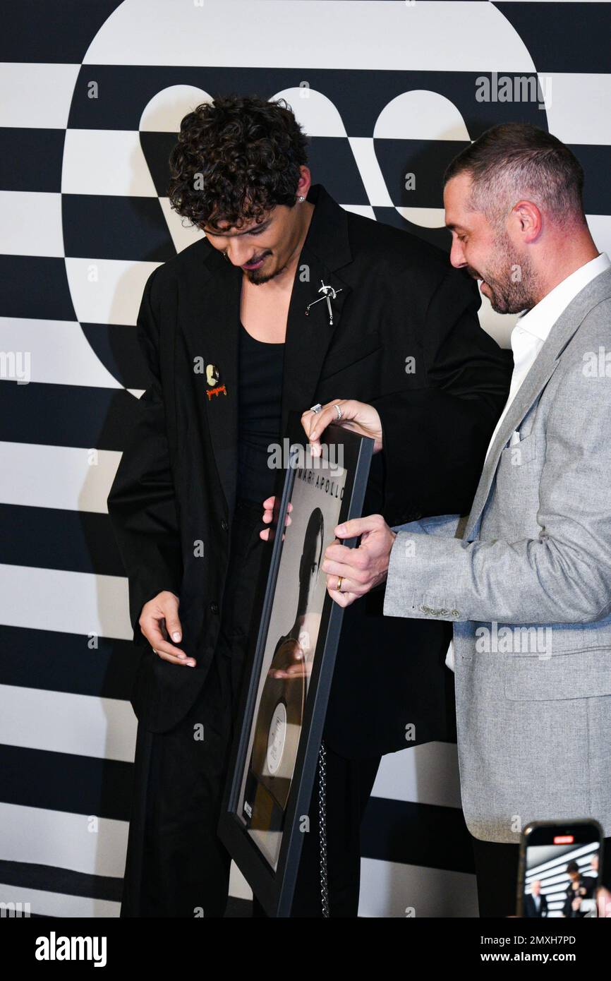 Los Angeles, USA. 02nd Feb, 2023. Omar Apollo at Warner Music Group's Grammy Pre-Party 2023 ...