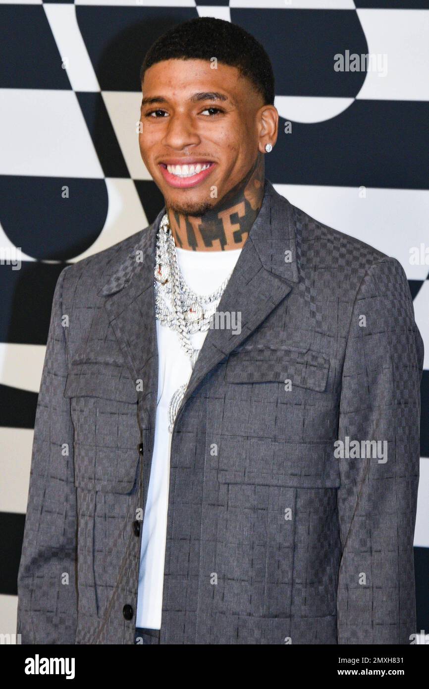 NLE Choppa at Warner Music Group's Grammy Pre-Party 2023, heald at the ...