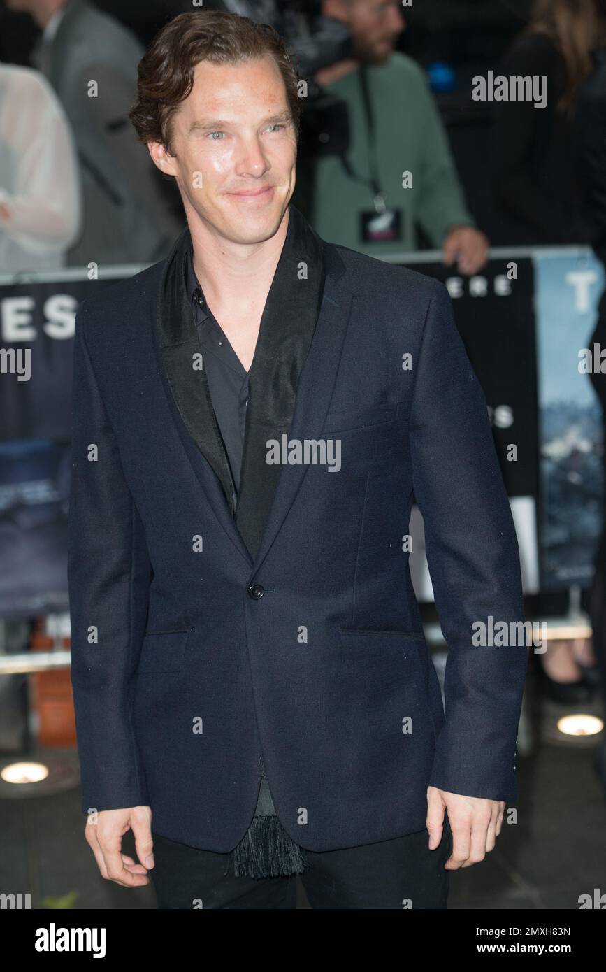 London, UK. Benedict Cumberbatch at the European premiere of 'The Dark ...