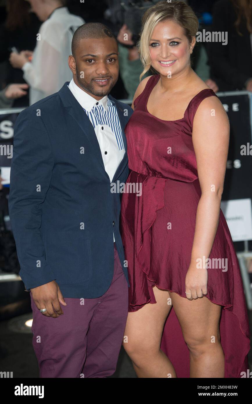 London, UK. JLS JB Gill at the European premiere of 'The Dark Knight ...