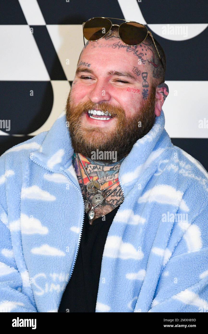 Teddy Swims at Warner Music Group's Grammy Pre-Party 2023, heald at the ...