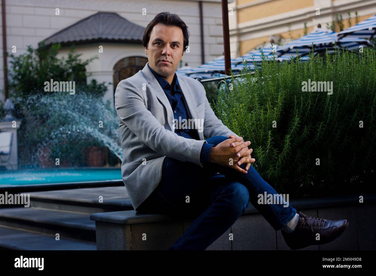 Director Mehdi Fard Ghaderi poses for portraits for the movie ...