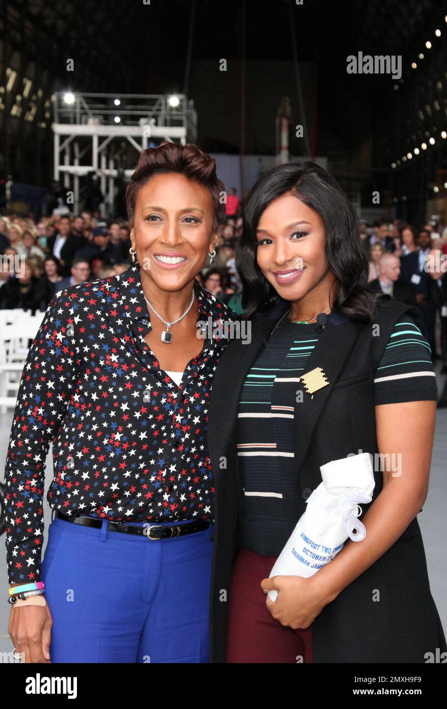 IMAGE DISTRIBUTED FOR GOODYEAR - Robin Roberts, left, and Savannah ...
