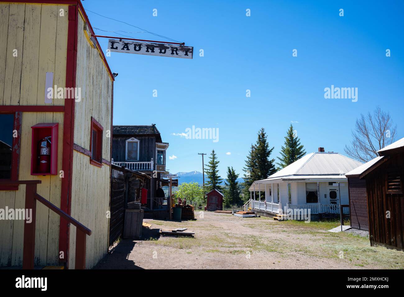 Butte, MT, USA - Jun 30, 2022: At the World Museum of Mining tourists ...