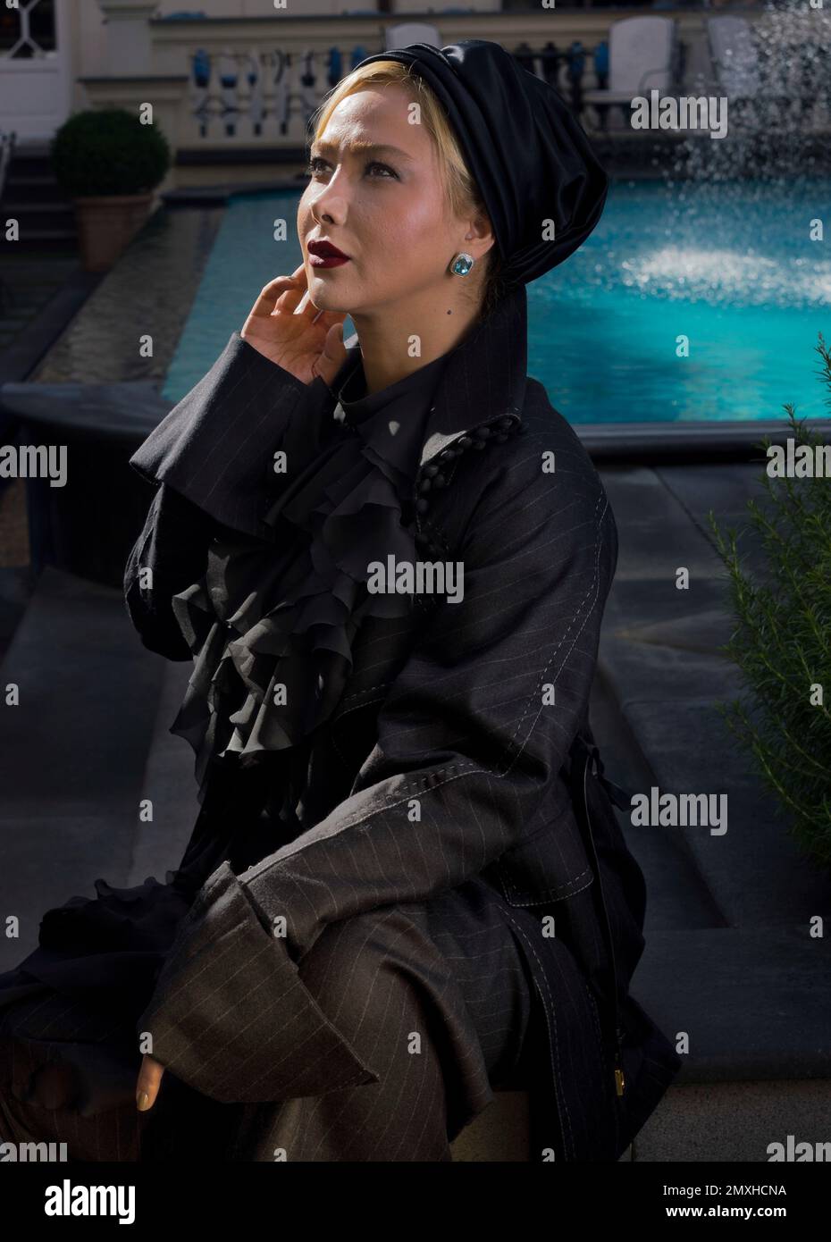 Actress Anna Nemati poses for portraits for the movie 'Immortality ...