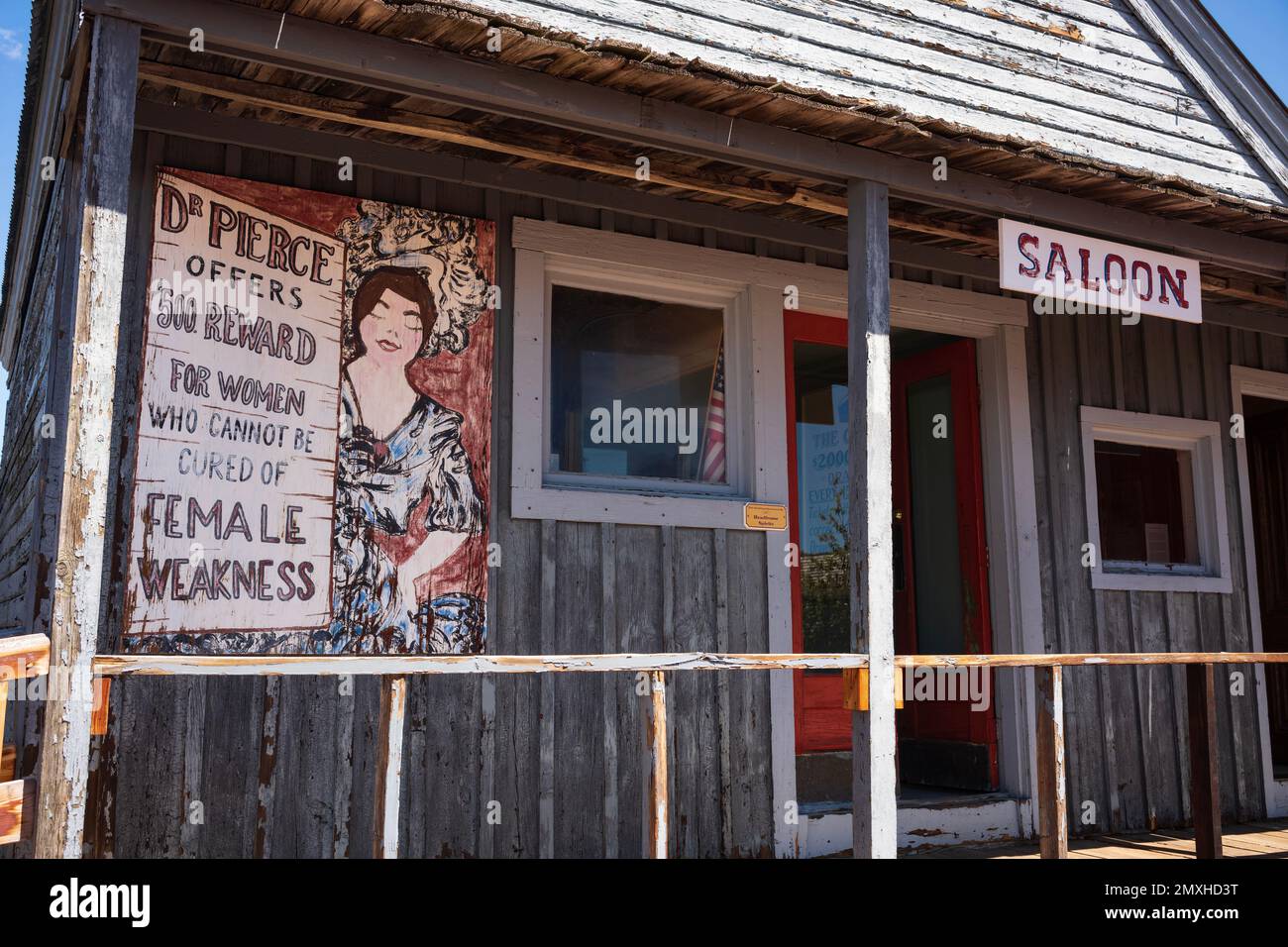 Butte, MT, USA - Jun 30, 2022: At the World Museum of Mining tourists ...
