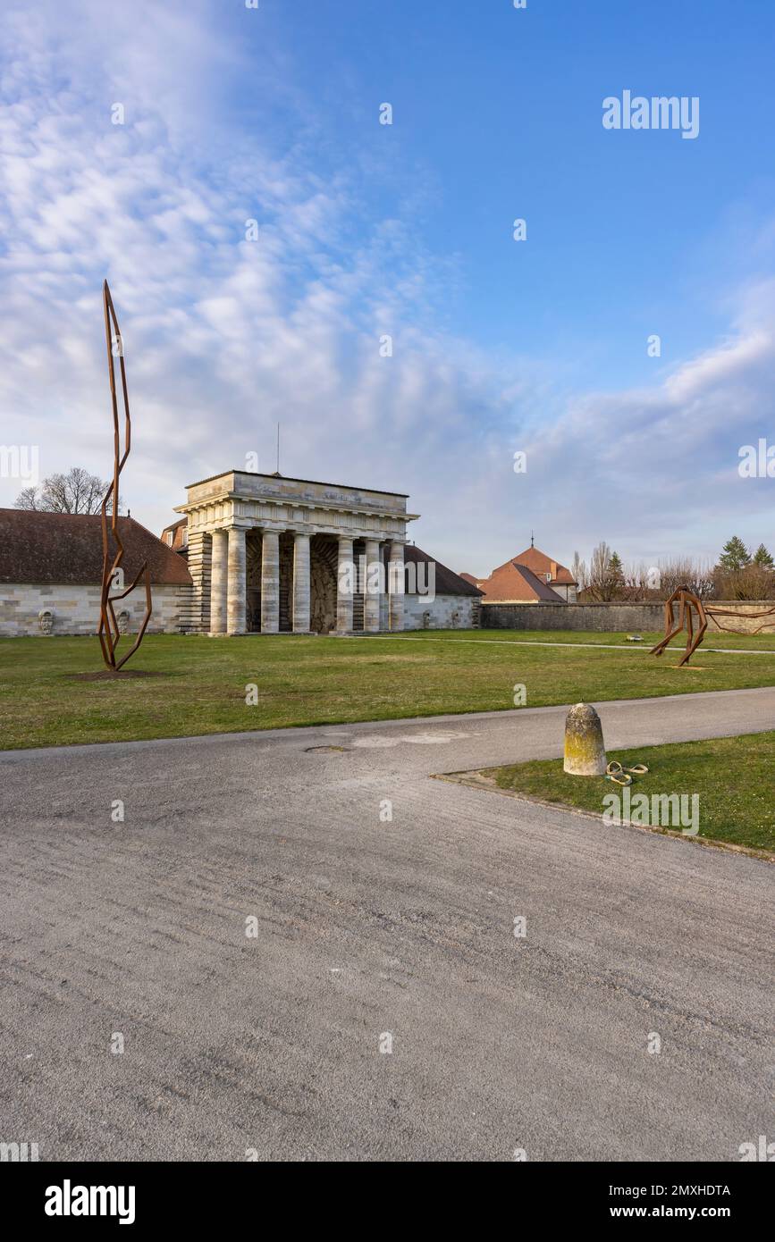 Royal salt work complex in Arc-et-Senans, UNESCO World Heritage Site ...