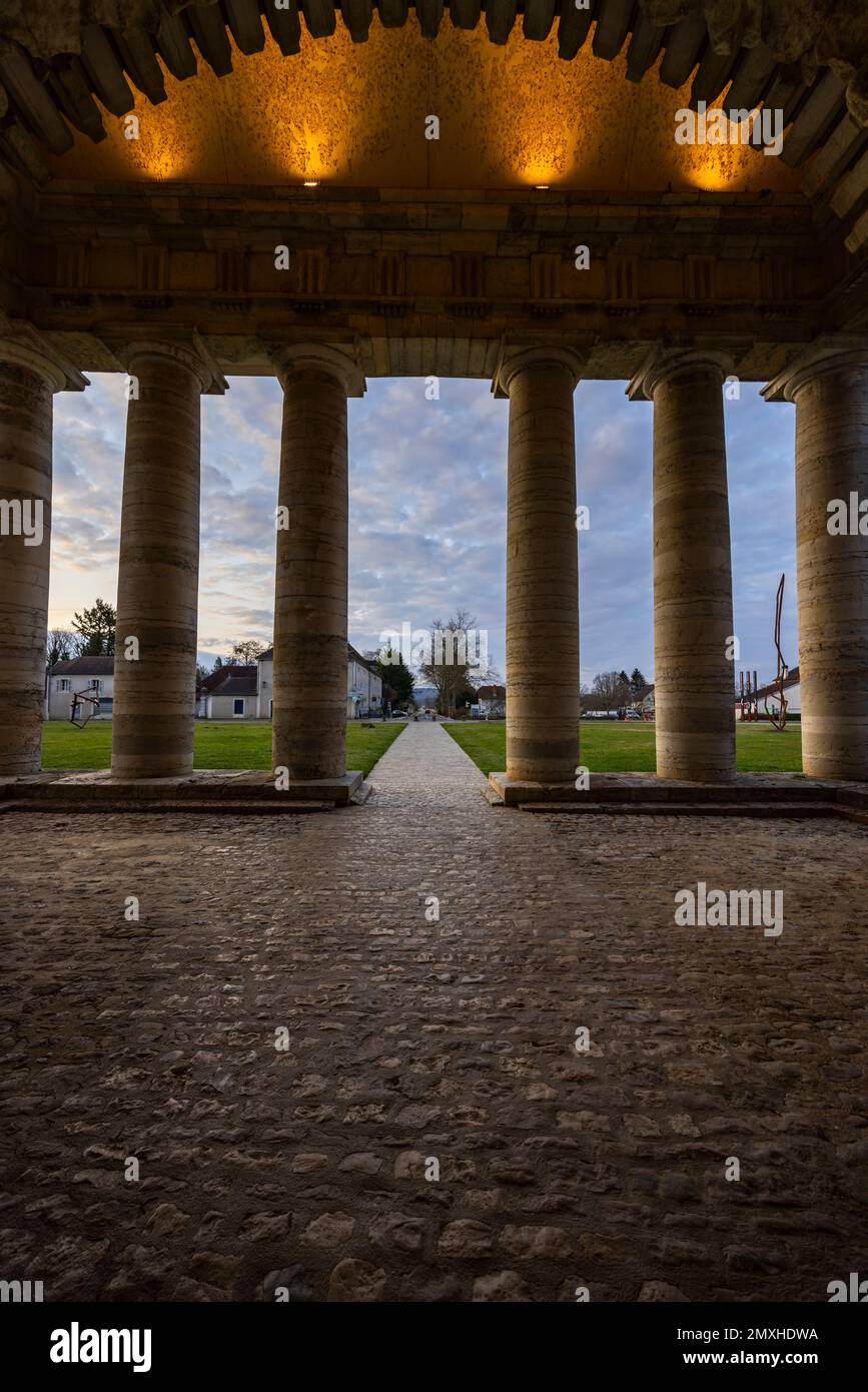 Royal salt work complex in Arc-et-Senans, UNESCO World Heritage Site ...