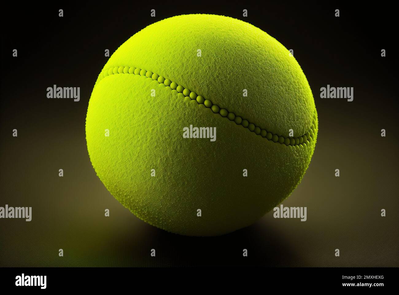 A 3d modeling of a perfect tennis ball Stock Photo - Alamy
