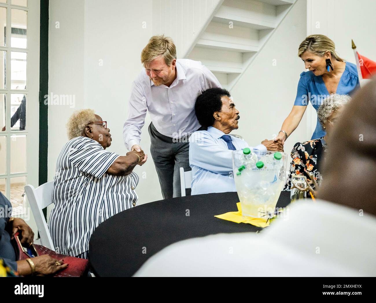 Bandabou, Niederlande. 03rd Feb, 2023. King Willem-Alexander and Queen ...