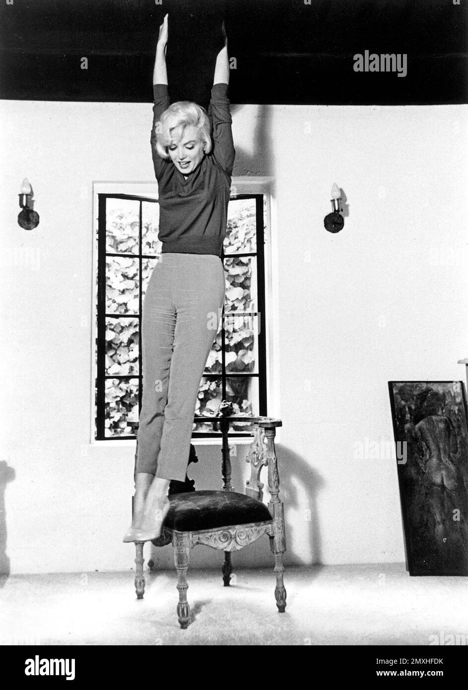 Los Angeles.CA.USA. EXCLUSIVE. Marilyn Monroe'in a photo set shot at ...