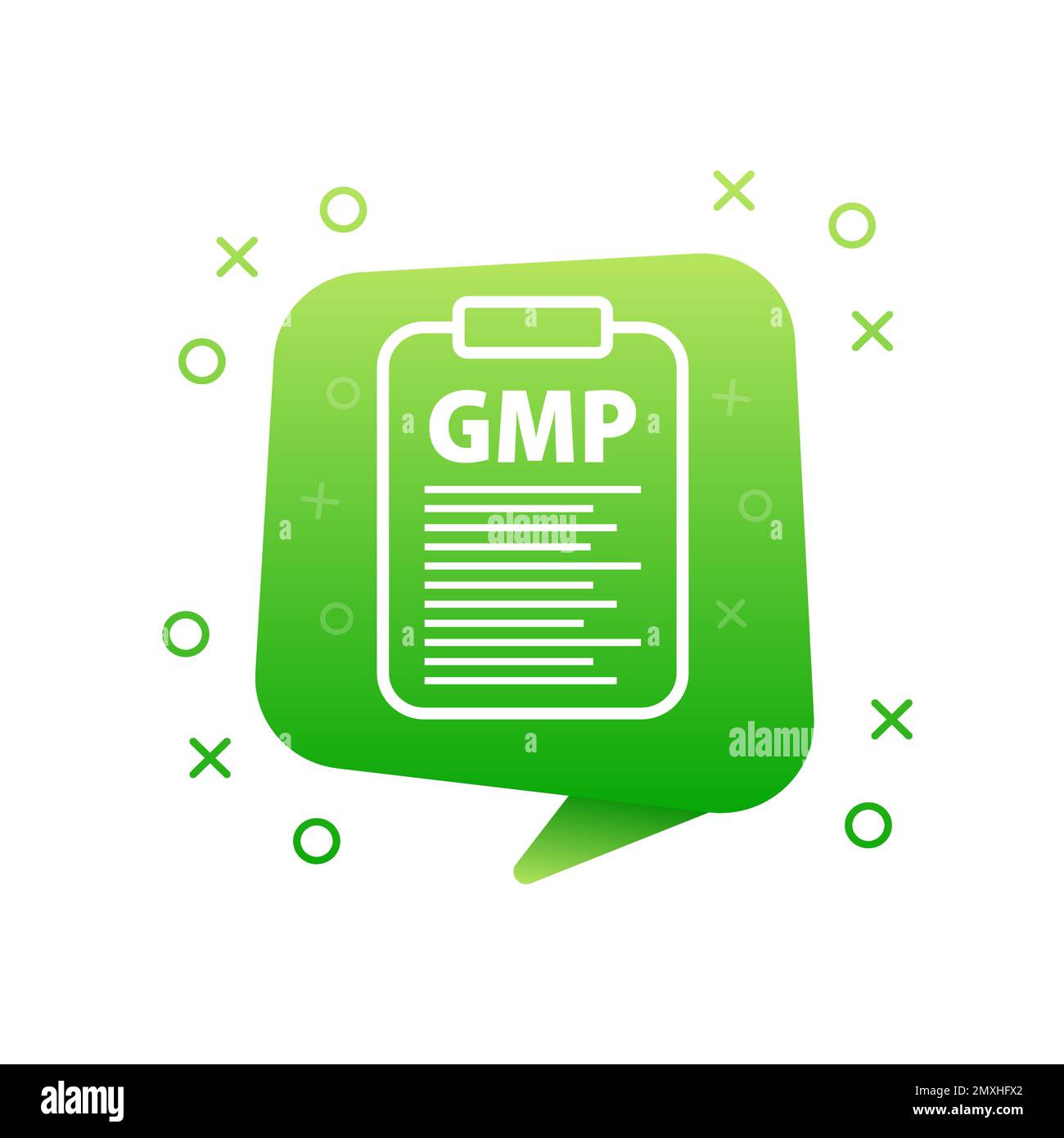 GMP - Good Manufacturing Practice certified sign, label Stock Vector ...