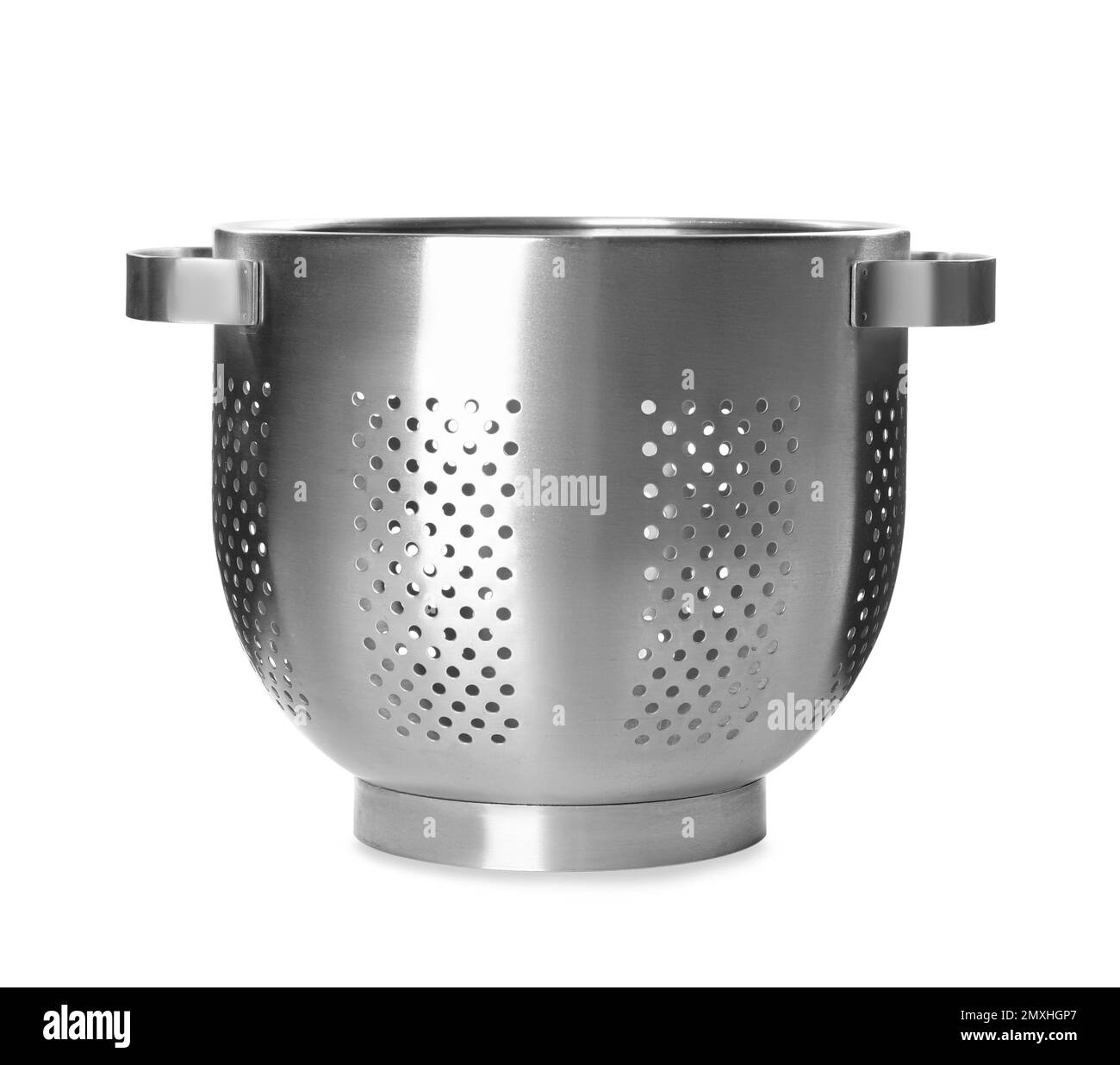 Shiny metal colander handles hi-res stock photography and images - Alamy
