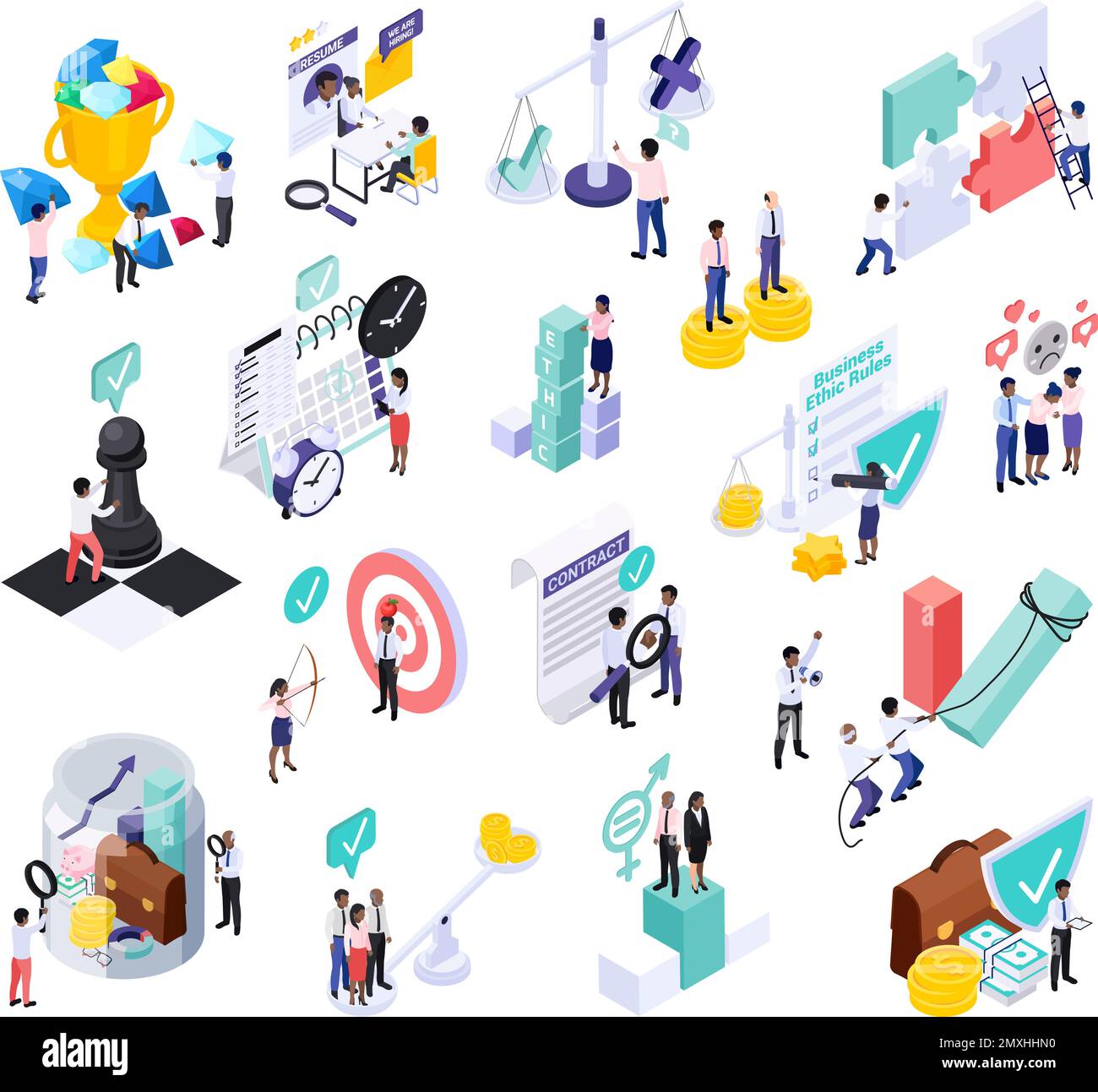 Human resource procedure Stock Vector Images - Alamy