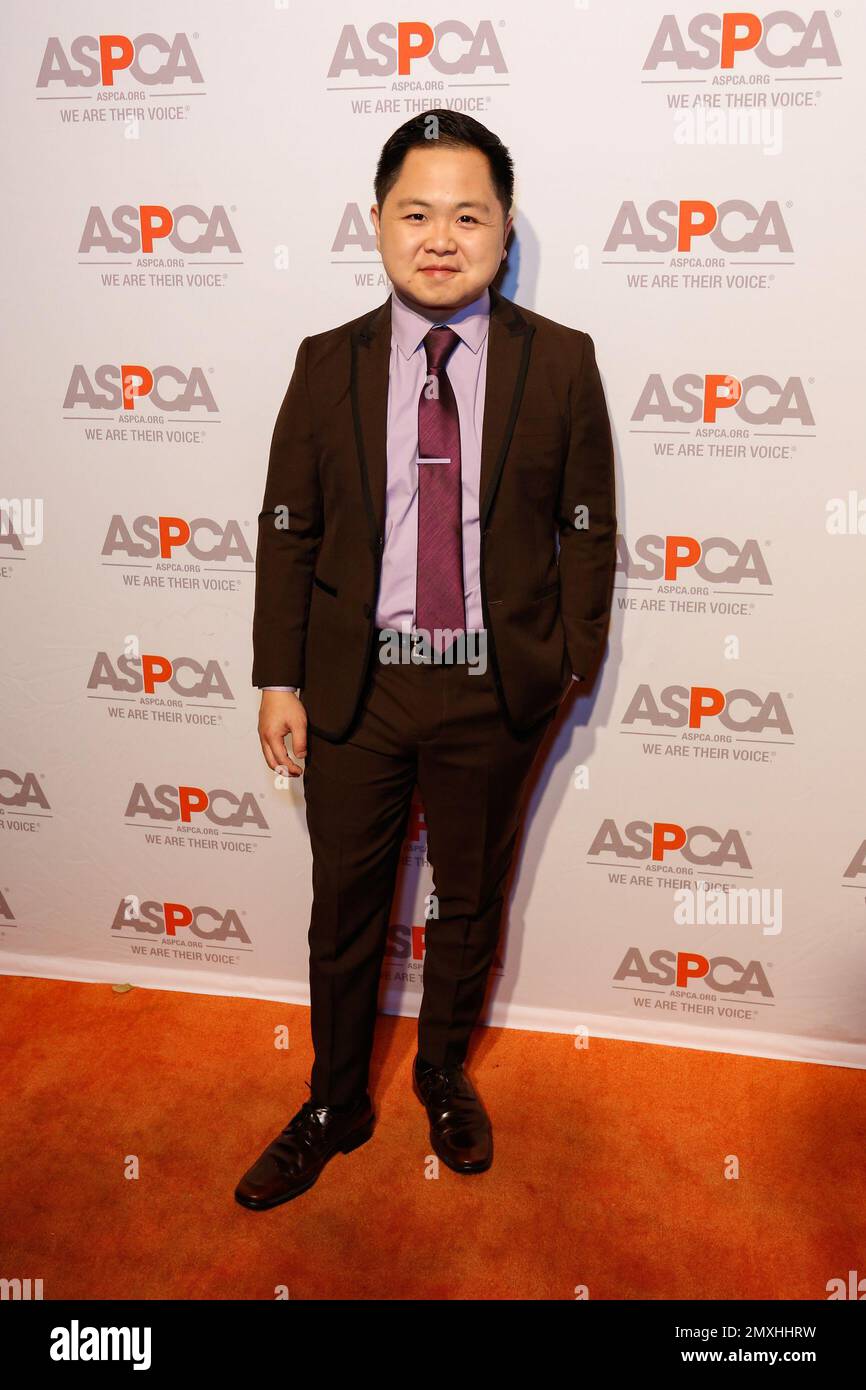 Matthew Moy arrives at the ASPCA Los Angeles Benefit at a private ...