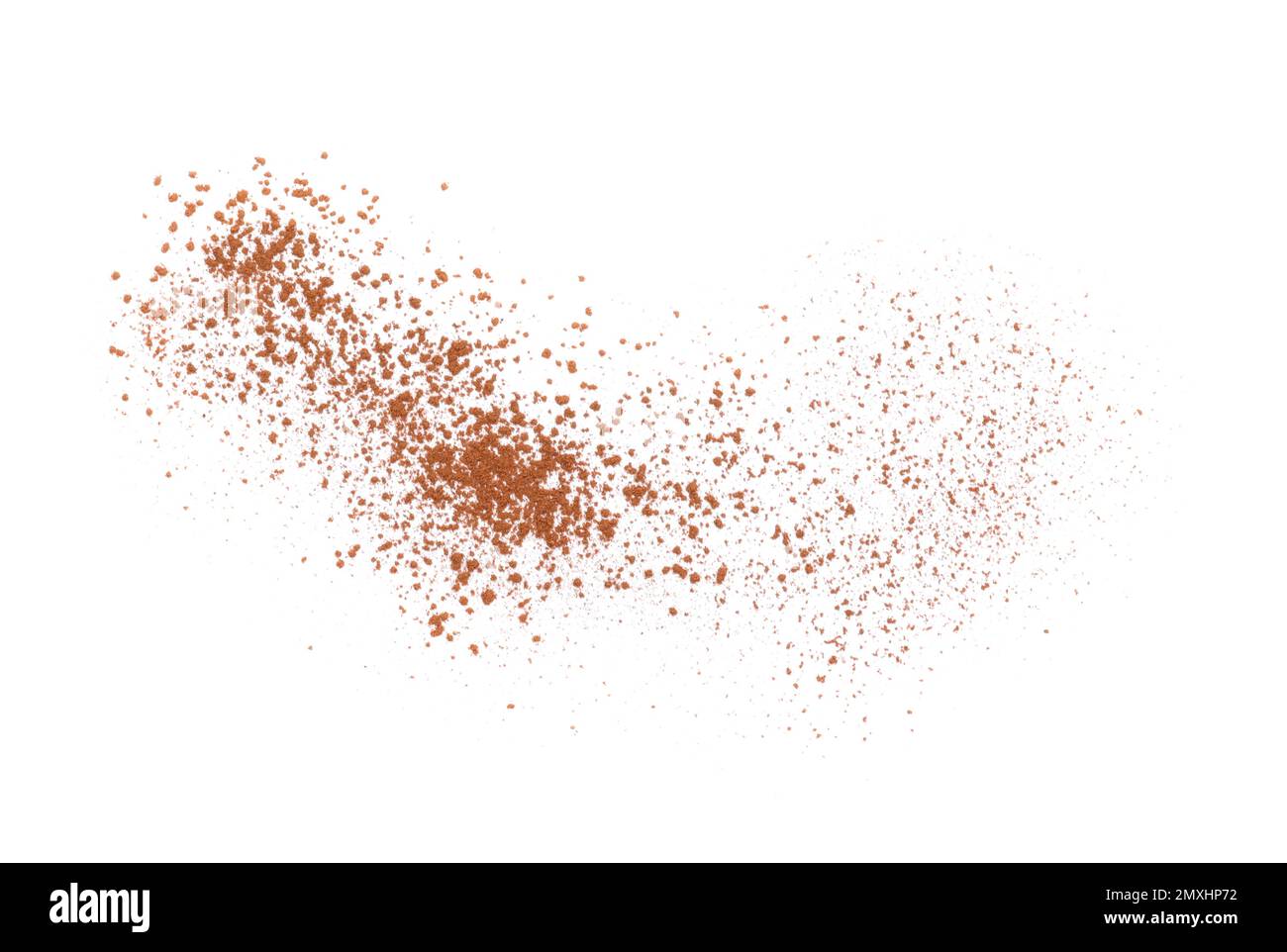 Cocoa texture top view Cut Out Stock Images & Pictures - Alamy