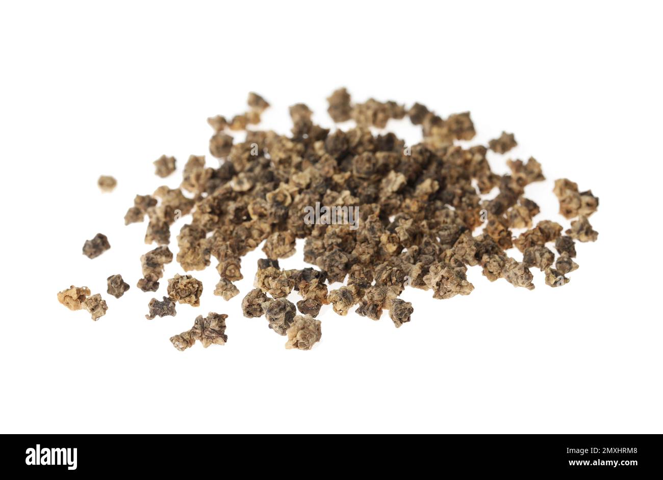 Pile of raw beet seeds on white background. Vegetable planting Stock ...