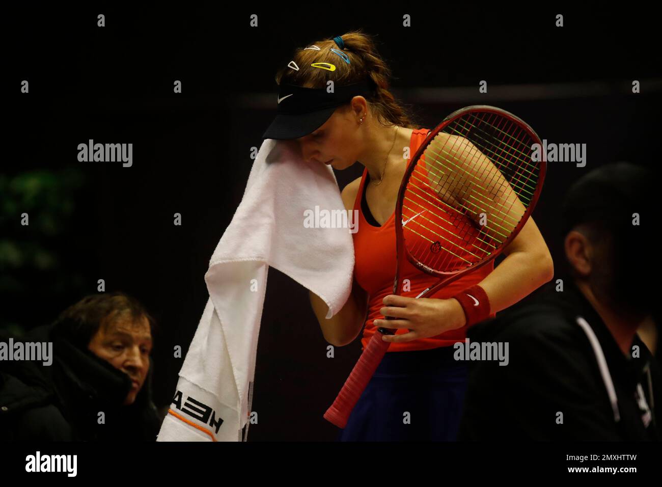 Tamara KORPATSCH (GER) during the Open 6E Sens - Metropole de Lyon, WTA ...