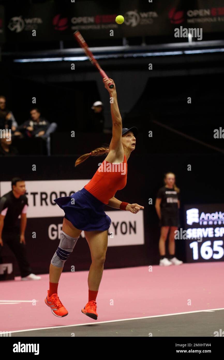 Tamara KORPATSCH (GER) during the Open 6E Sens - Metropole de Lyon, WTA 250 tennis tournament on ...