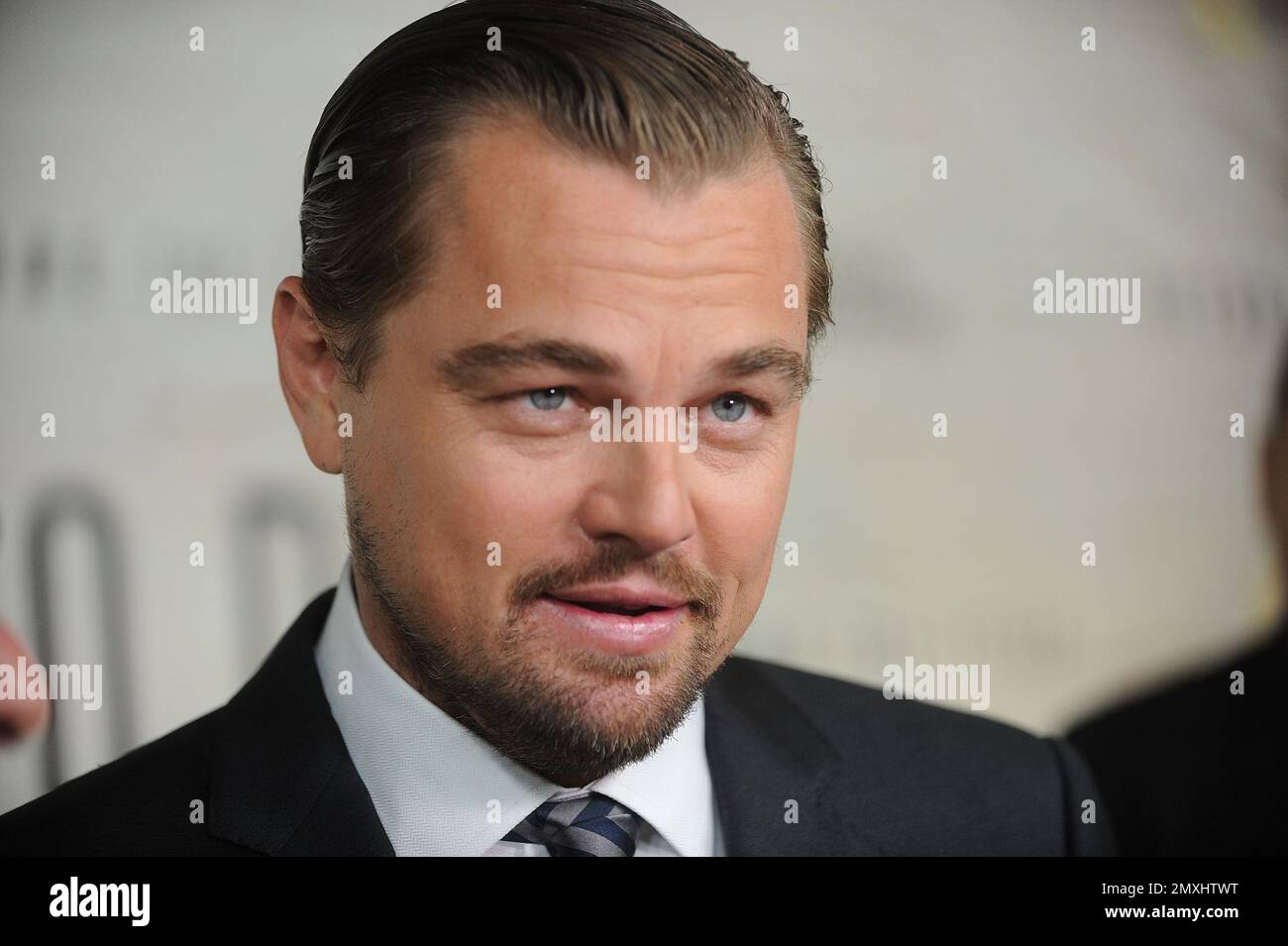 Leonardo Dicaprio attends the premiere of National Geographic Channel's ...