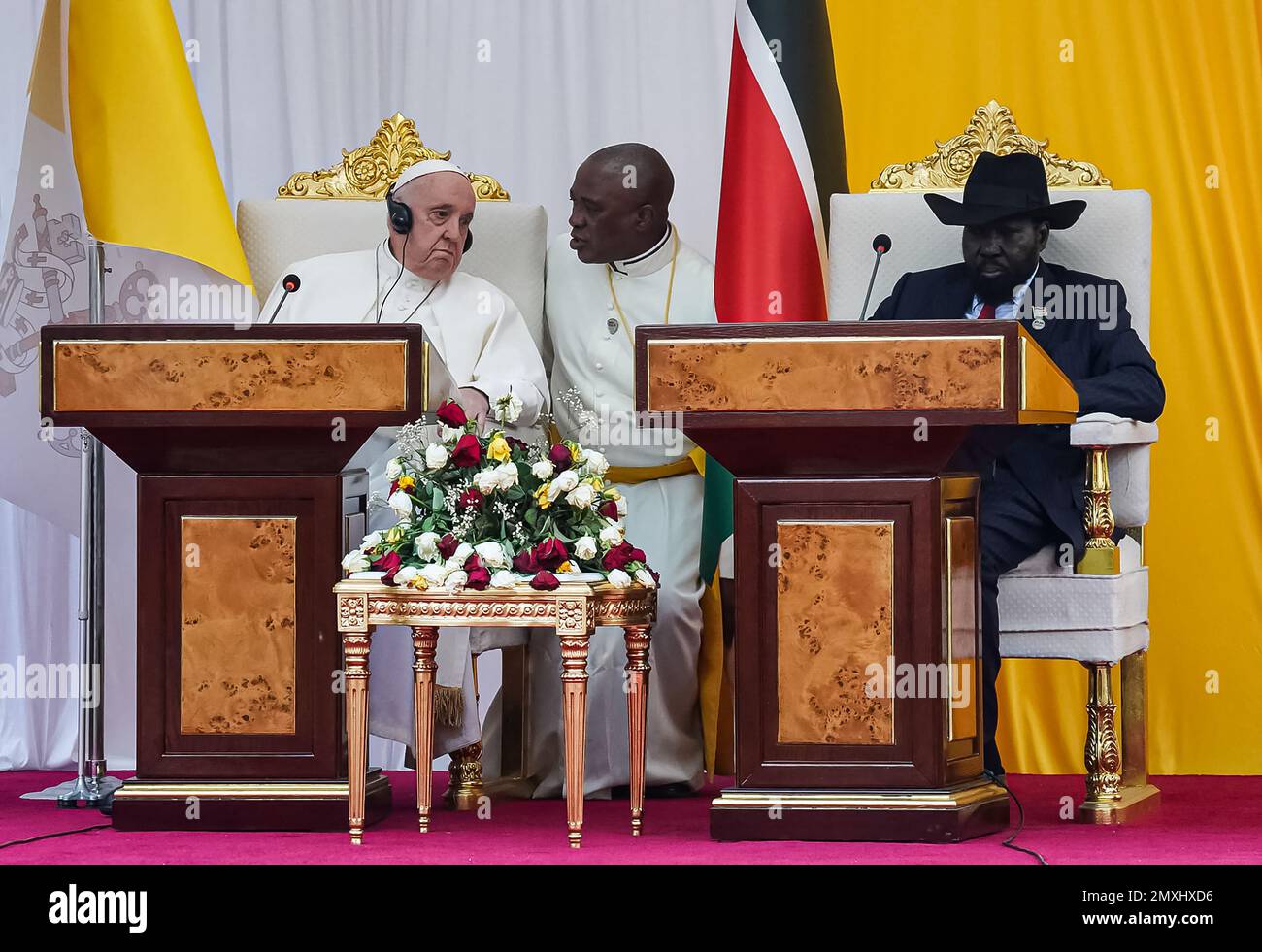 Juba, South Sudan. 03rd Feb, 2023. South Sudanese President Salva Kiir ...