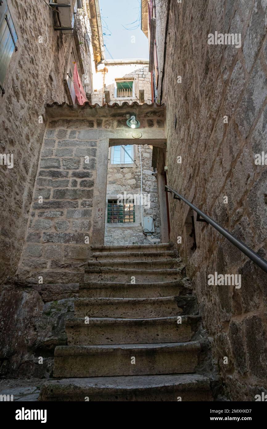 Ancient stone steps in hi-res stock photography and images - Alamy