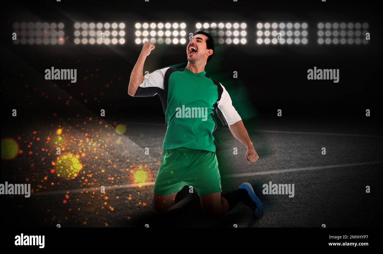 Full body shot football hi-res stock photography and images - Alamy