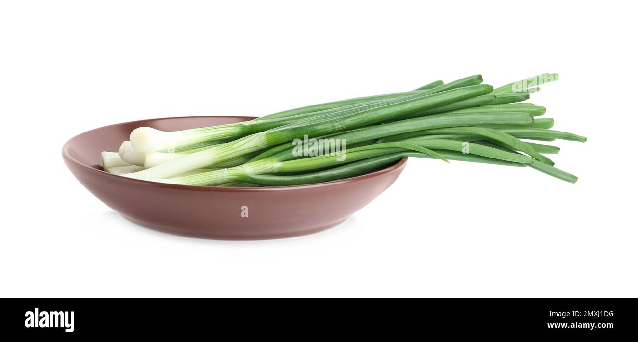 Bright green onions hi-res stock photography and images - Alamy