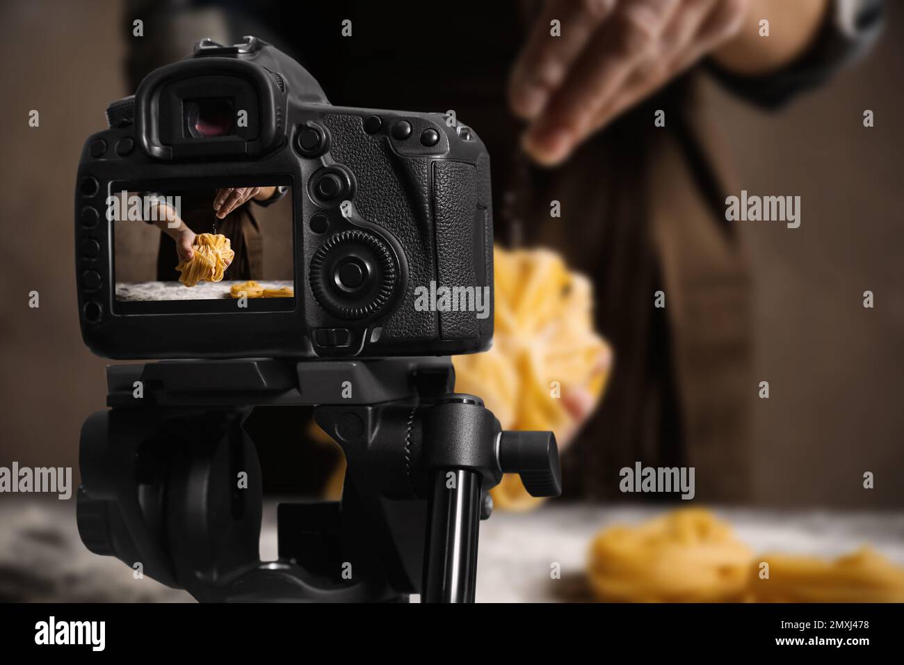Female hands photographing appetizing food hi-res stock photography and ...