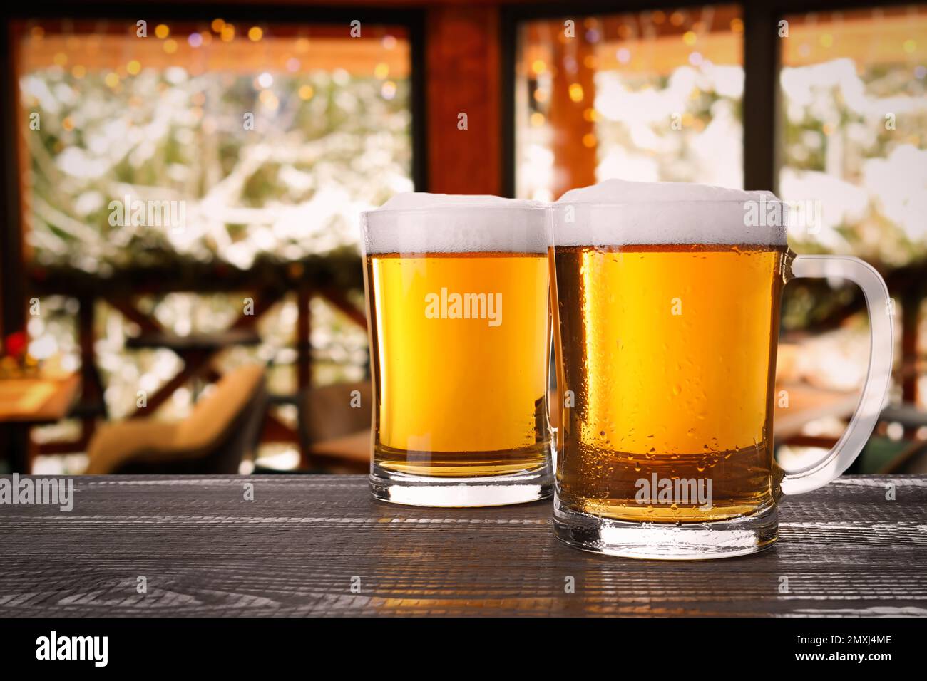 Fresh foamy lager beer in hi-res stock photography and images - Alamy