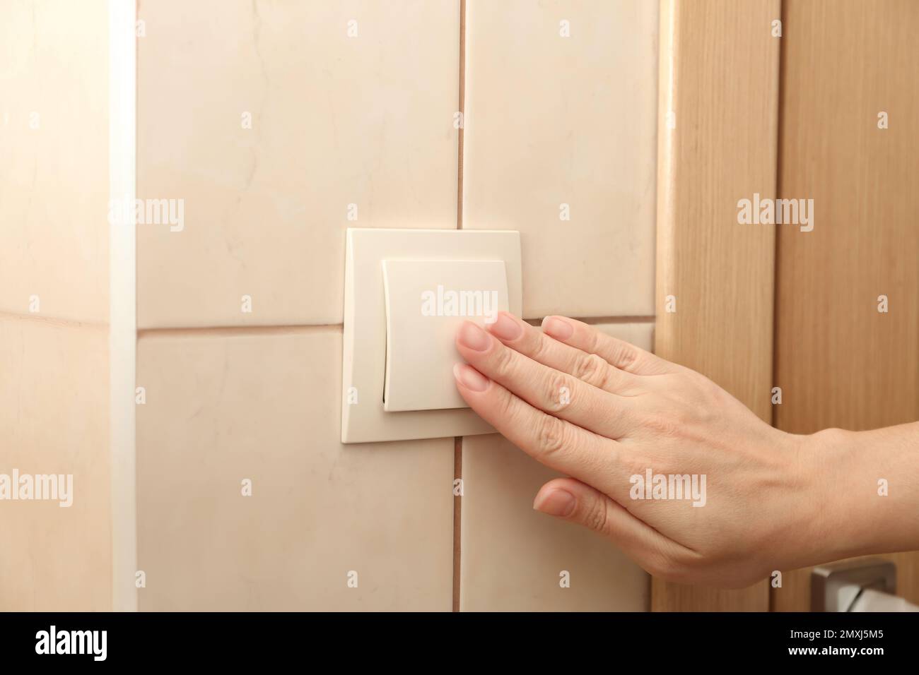 Pressing the switch hi-res stock photography and images - Alamy