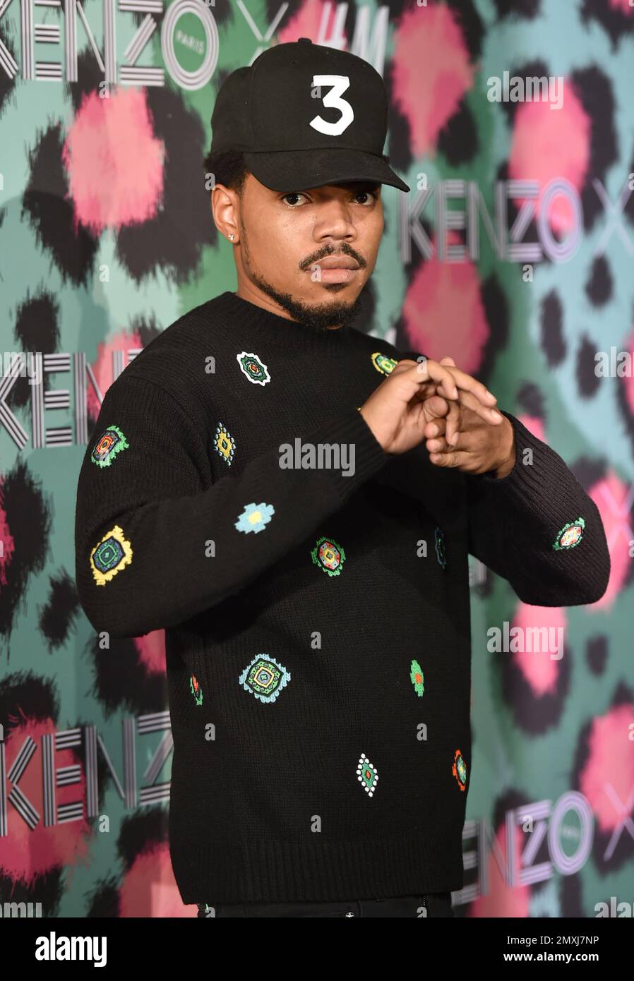 Chance the Rapper attends the Kenzo x H&M Runway Show at Pier 36 on ...