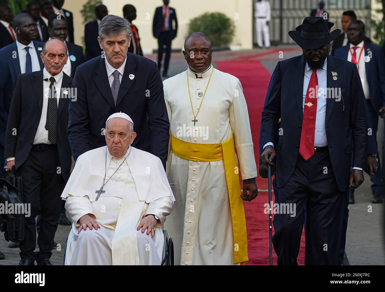 Juba, South Sudan. 03rd Feb, 2023. South Sudanese President Salva Kiir ...