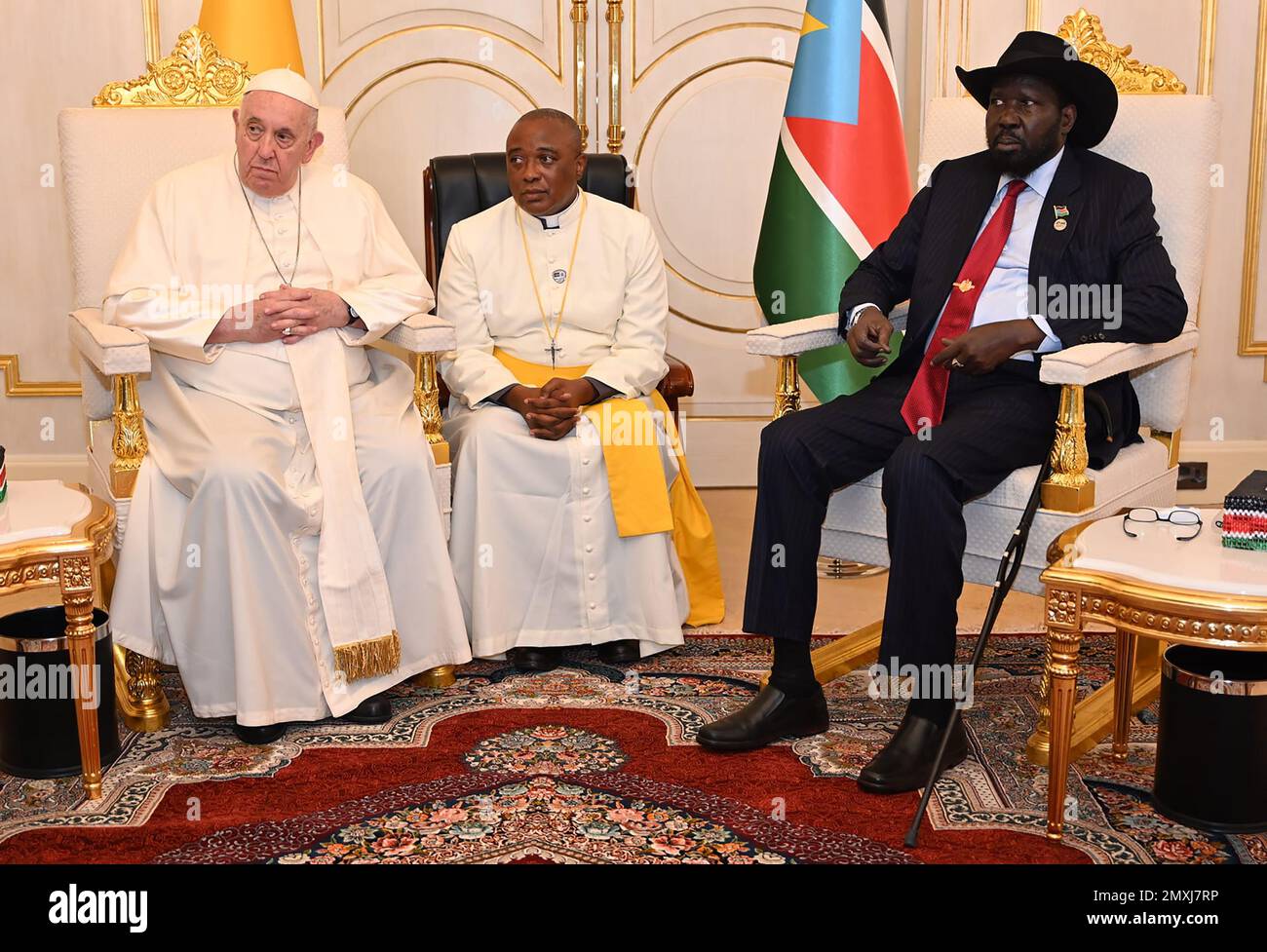 Juba, South Sudan. 03rd Feb, 2023. South Sudanese President Salva Kiir ...