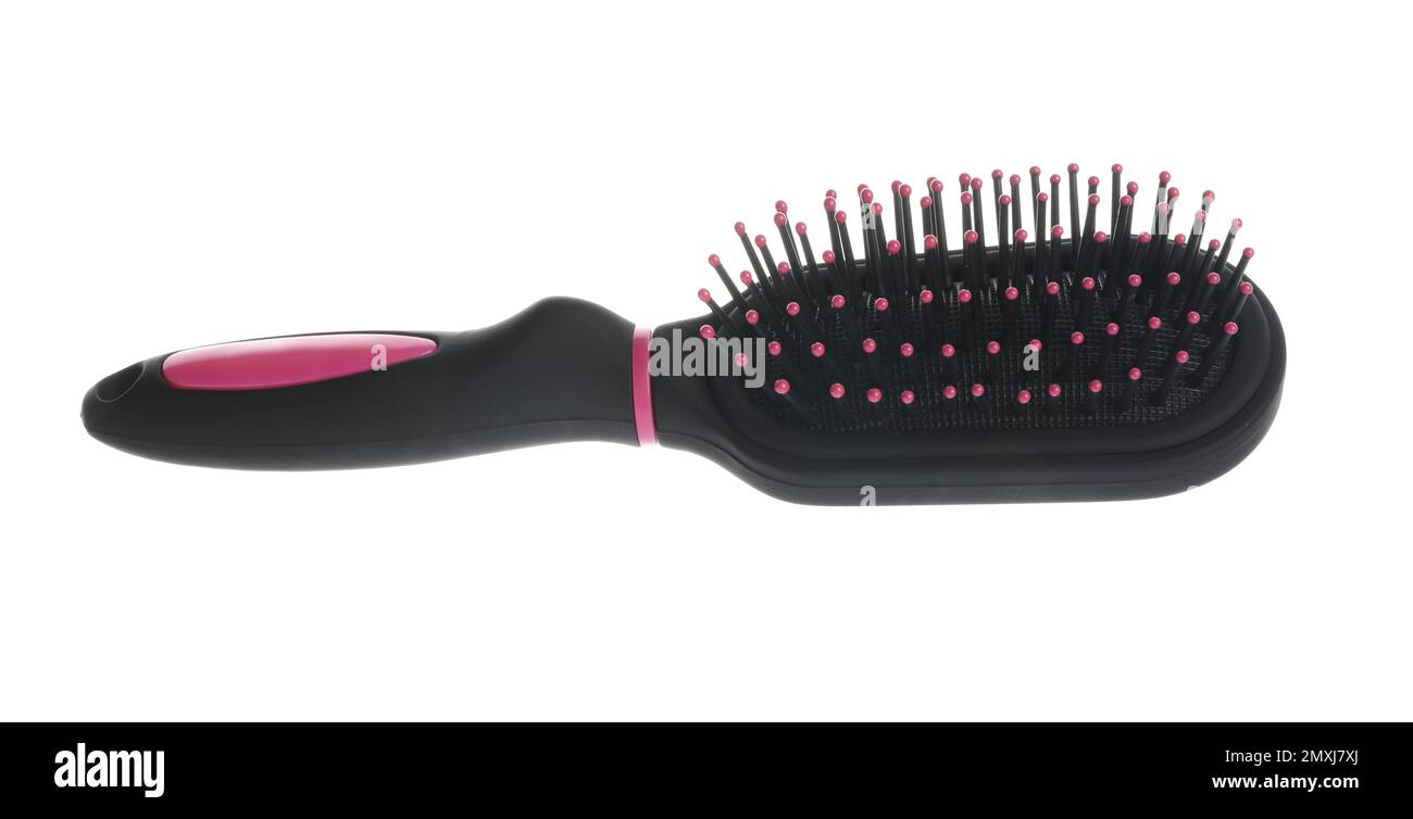 Brush head massage hair care Cut Out Stock Images & Pictures - Alamy