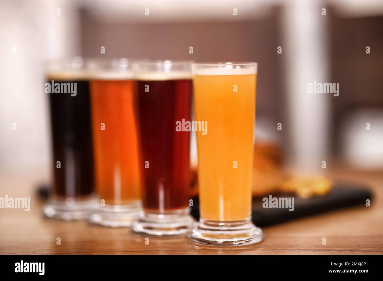 Set fresh draft beer hi-res stock photography and images - Alamy