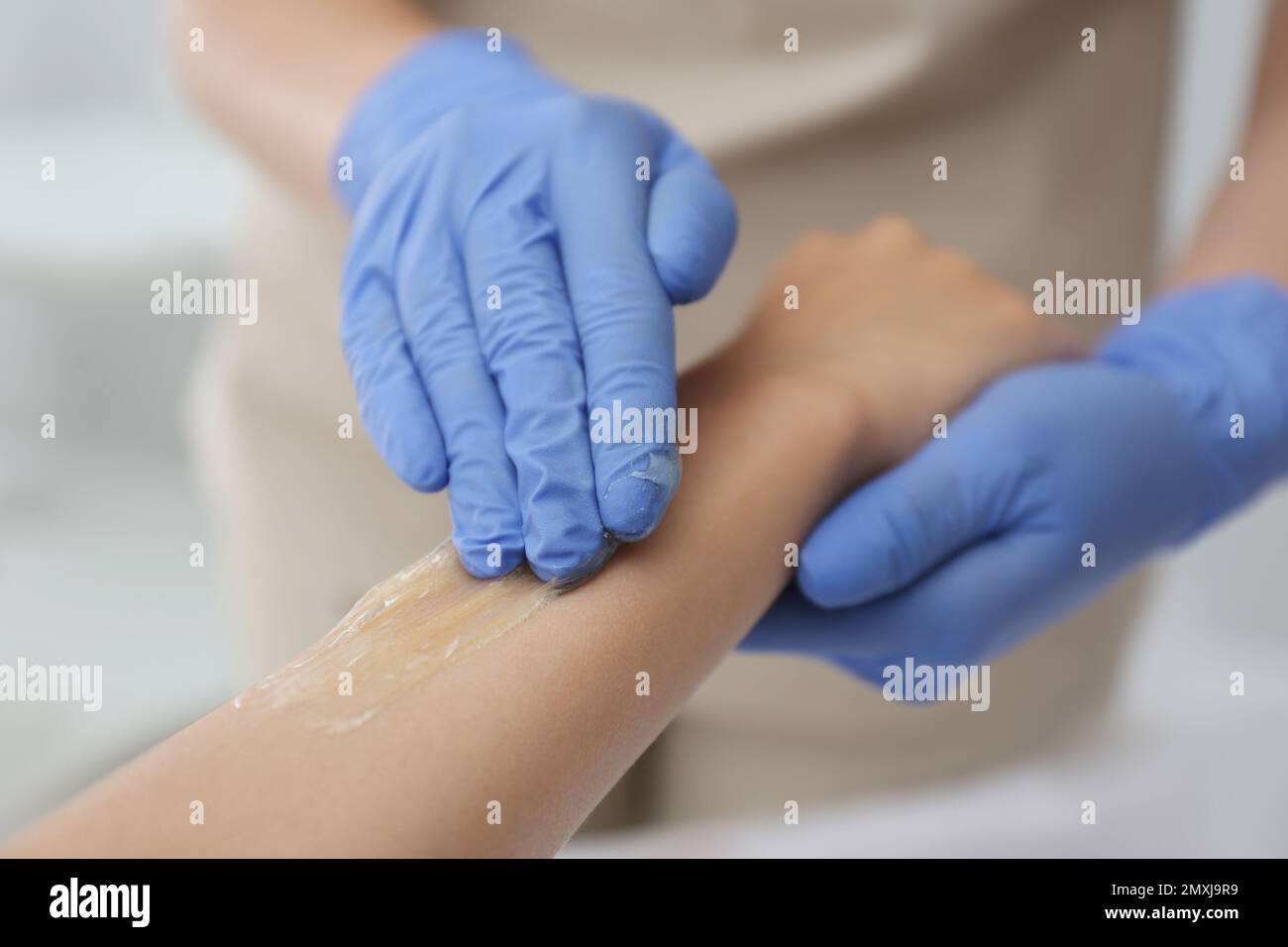 Arm epilation hi-res stock photography and images - Alamy