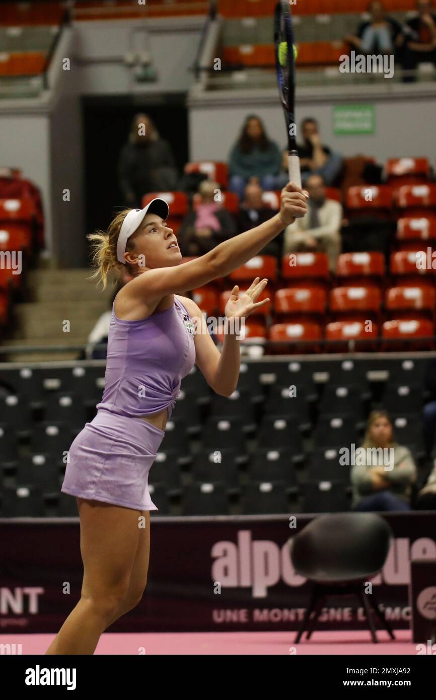 Linda NOSKOVA (CZE) during the Open 6E Sens - Metropole de Lyon, WTA ...