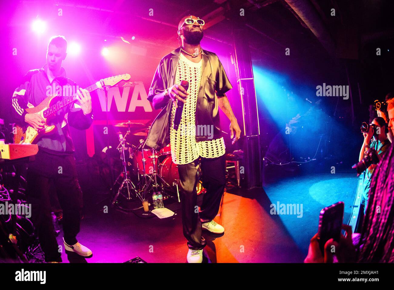 London, UK. 2 February 2023. Kojey Radical performing at XOYO in London ...