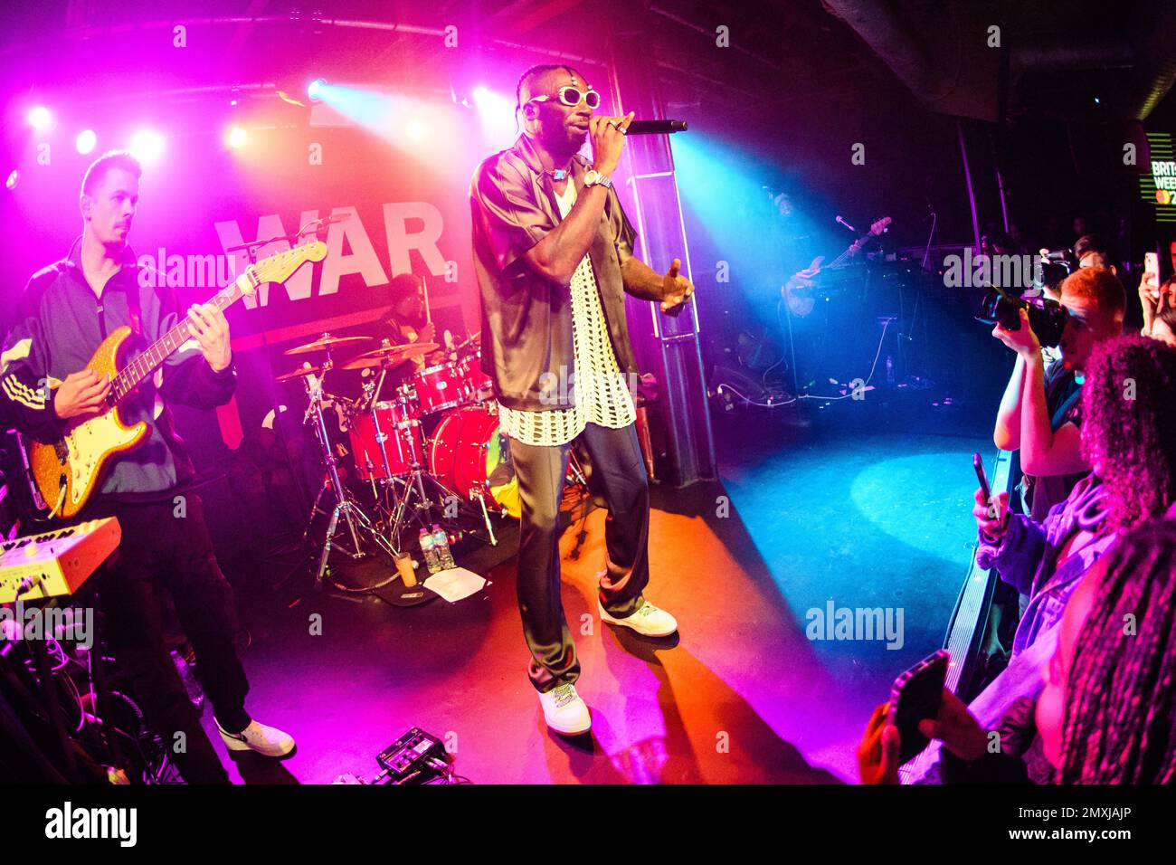 London, UK. 2 February 2023. Kojey Radical performing at XOYO in London ...