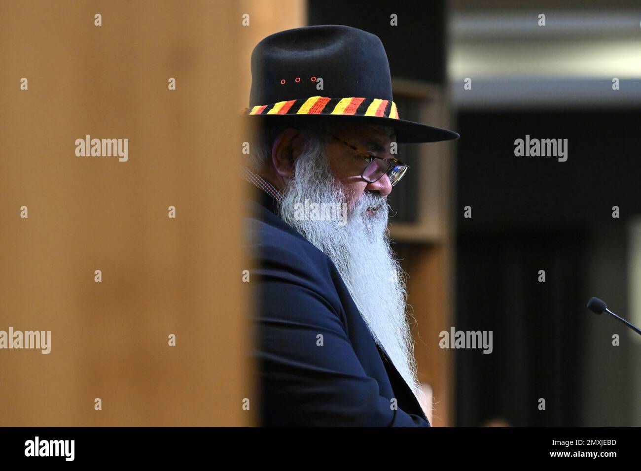 Labor Senator Pat Dodson addresses the 2023 Chifley Research Centre ...