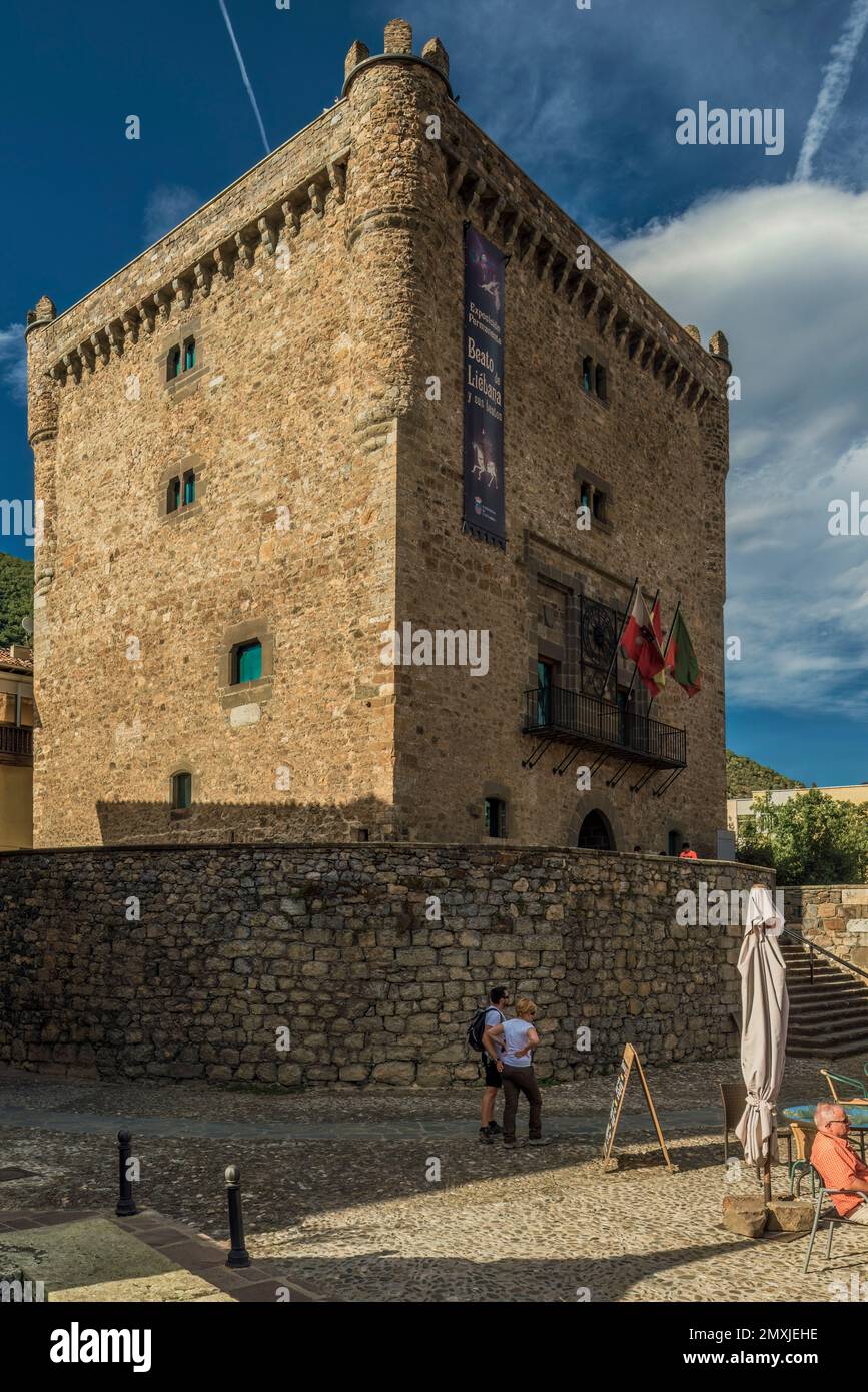 Infantado Tower, Museum of Beato de Liebana, Potes, Cantabria, Spain ...