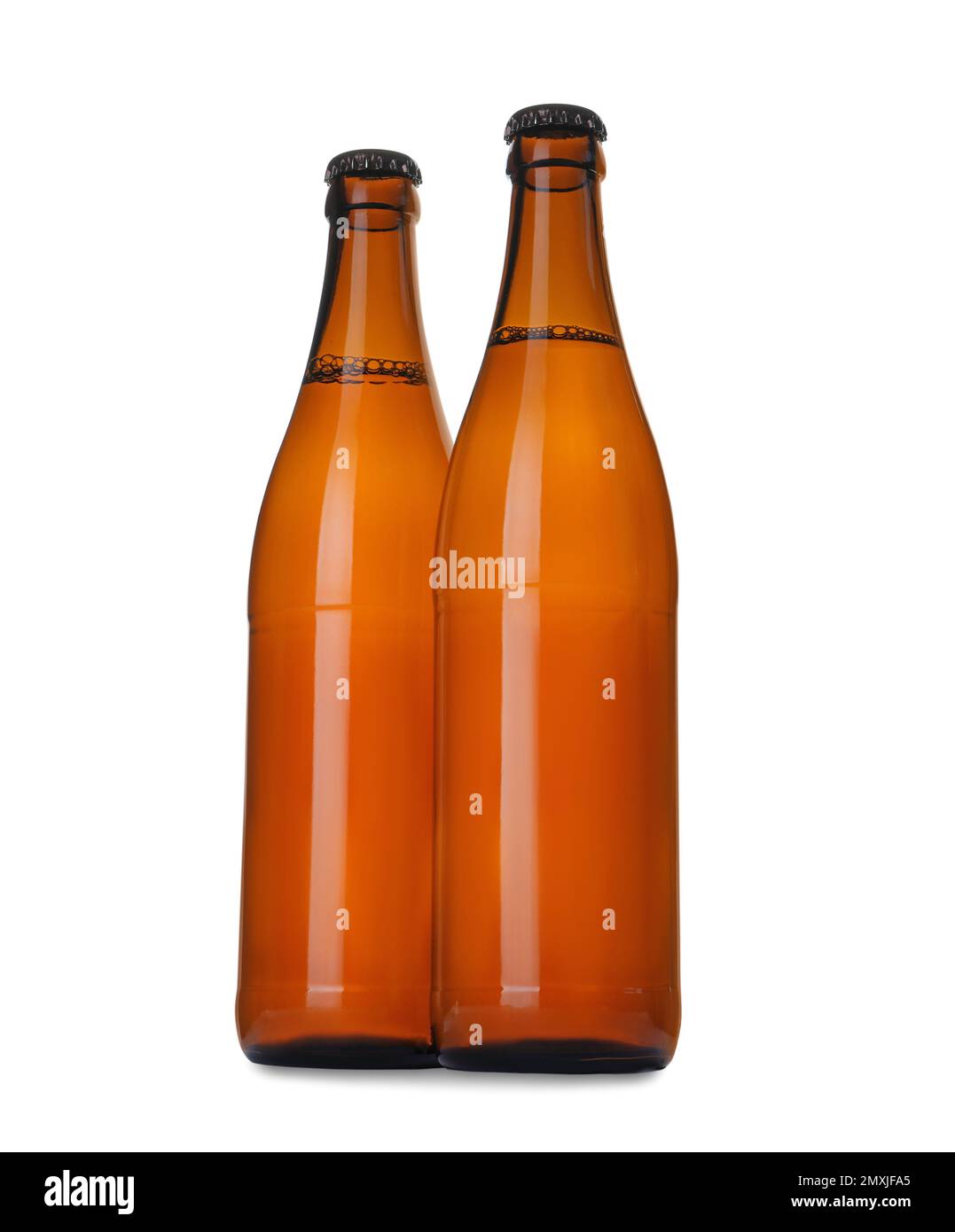Mockup brown glass bottles Cut Out Stock Images & Pictures - Alamy