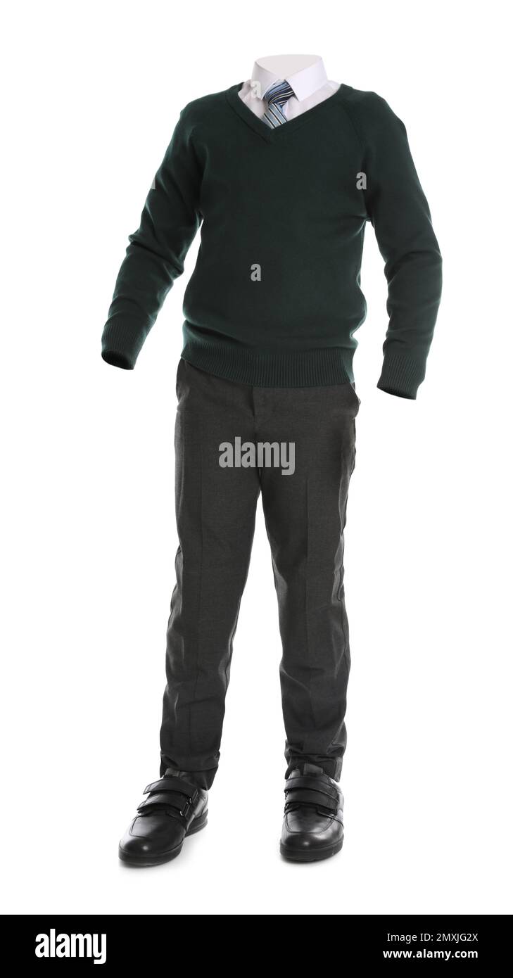 Shirt and tie school uniform Cut Out Stock Images & Pictures - Alamy
