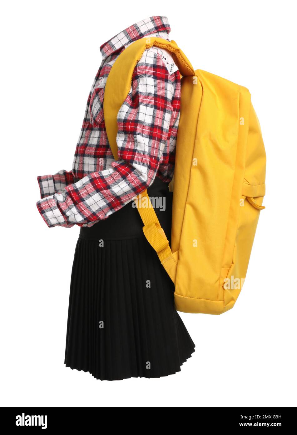 School yellow uniform Cut Out Stock Images & Pictures - Alamy