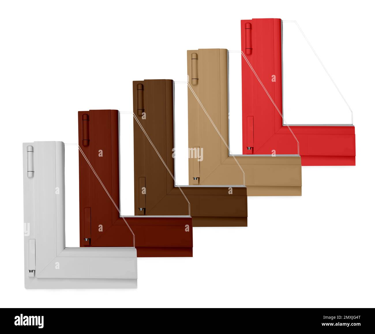 Cross section of pvc profile for window hi-res stock photography and ...