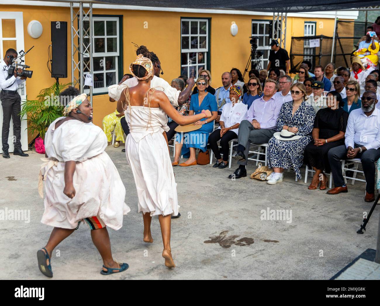 Bandabou, Niederlande. 03rd Feb, 2023. King Willem-Alexander, Queen ...