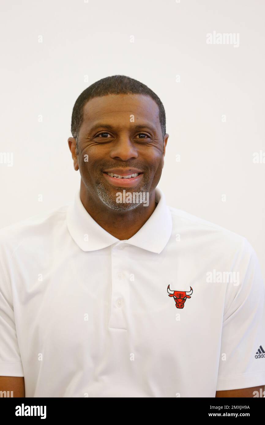 Chicago Bulls assistant coach Randy Brown poses for a portrait during ...