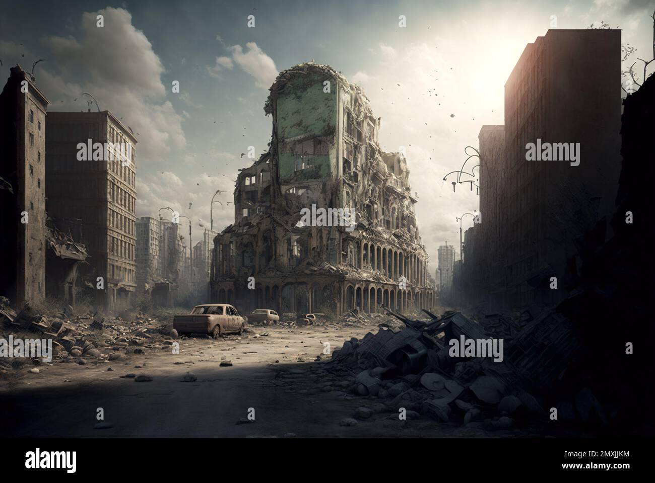 City rubble hi-res stock photography and images - Alamy