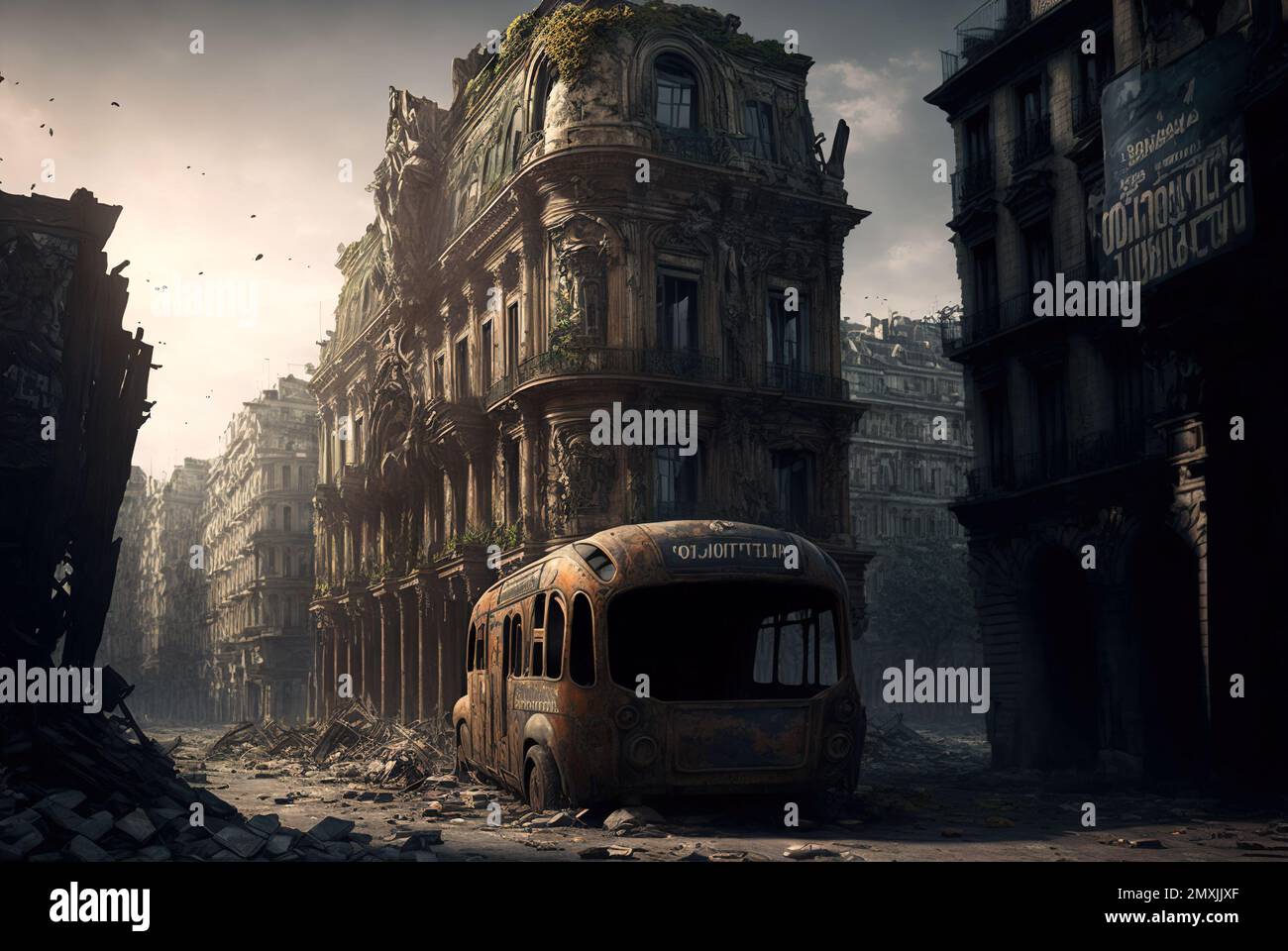 After war cityscape hi-res stock photography and images - Alamy